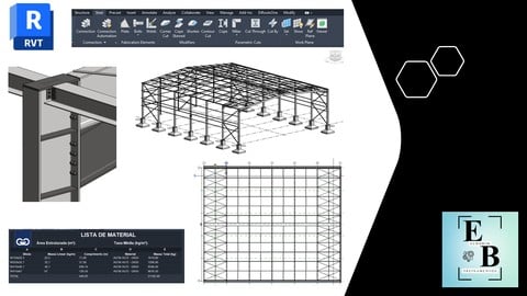 Revit 2025 - Estruturas metálicas em BIM - Learning Course