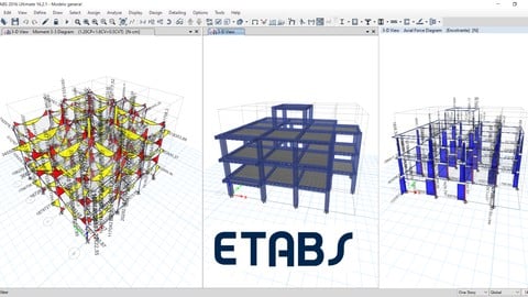 ETABS: Calculo y diseño de estructuras de hormigón armado. - Learning Course